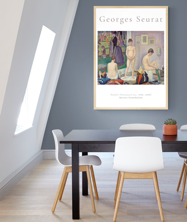 Georges Seurat Poster Digital Download Georges Seurat - Etsy