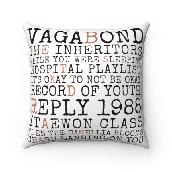 Typography Pillow - Etsy