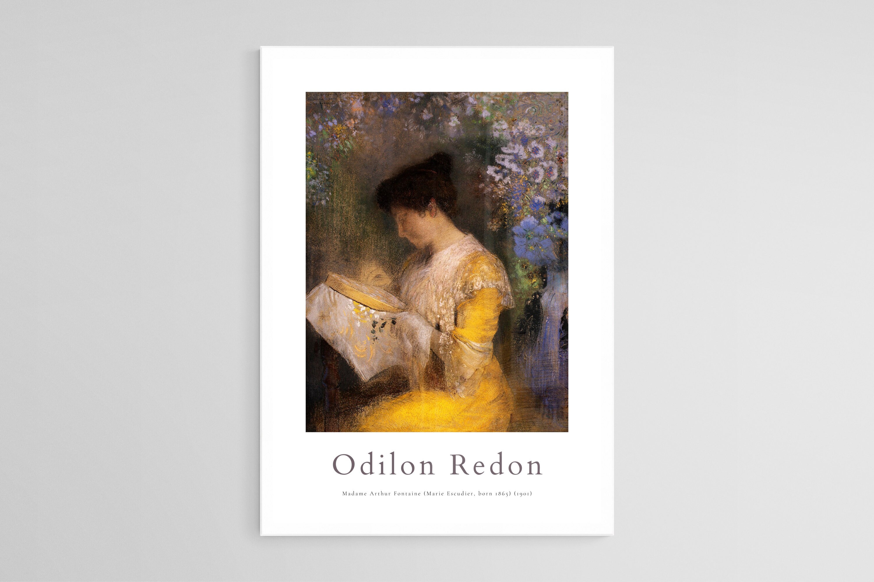 Odilon Redon Poster Digital Download Odilon Redon Print | Etsy