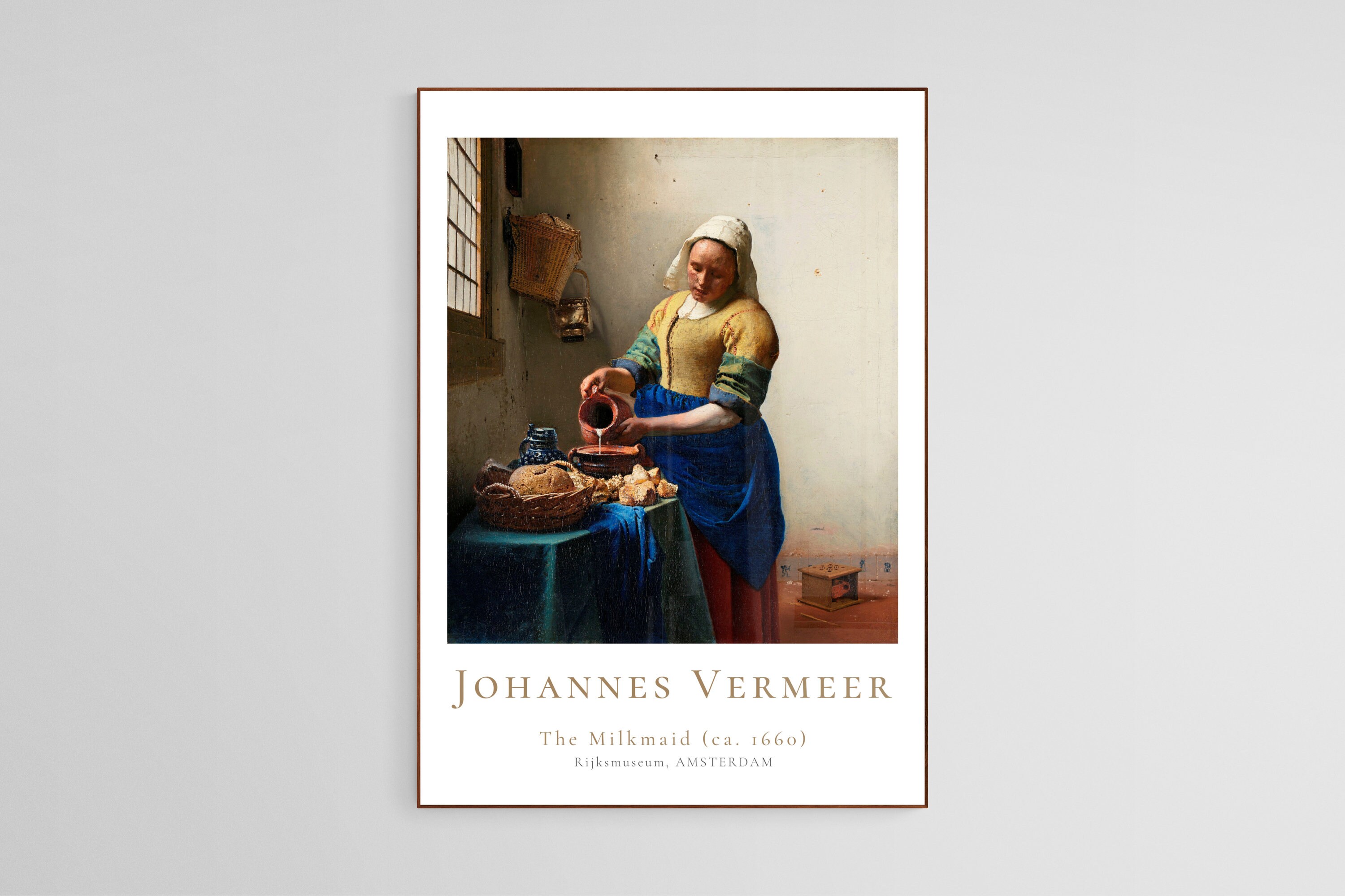 Johannes Vermeer Poster Digitaler Download Johannes - Etsy Schweiz