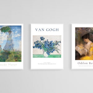 Vincent Van Gogh Poster Digital Download Van Gogh Print Art Print ...