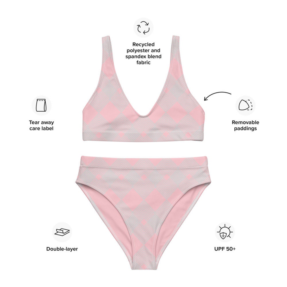 Bikini set High-Waisted Bikini Swimsuit Women Swimsuit | Etsy