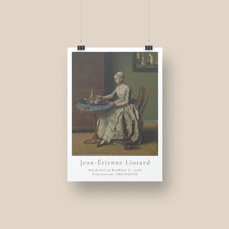 Jean-etienne Liotard Fine Art Print Printable Art - Etsy