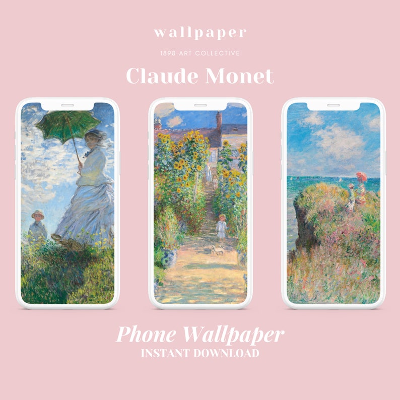 Claude Monet Wallpaper for Smartphone | iPhone Wallpaper | Samsung ...