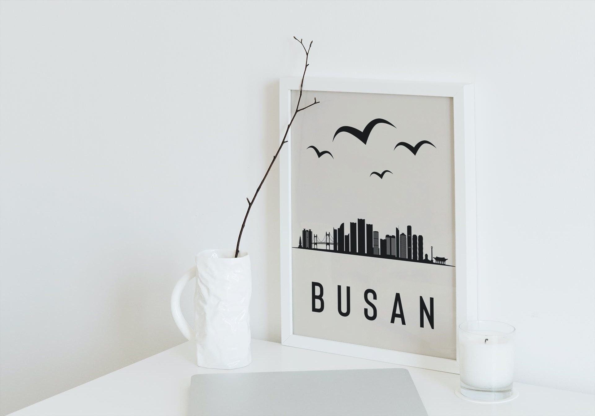 Set of 2 Printable Korean Poster Korea Poster Wall Decor | Etsy