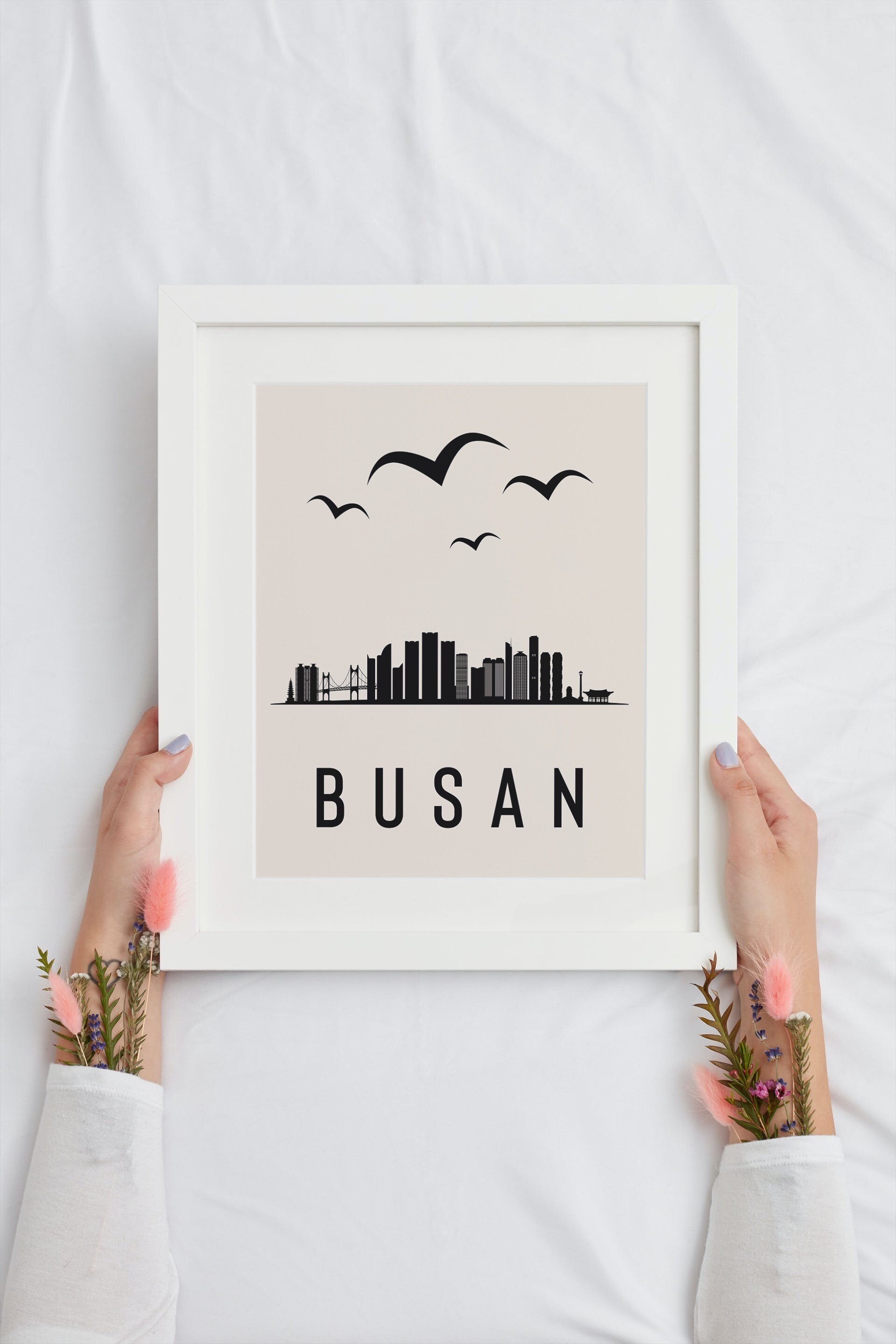 Set of 2 Printable Korean Poster Korea Poster Wall Decor | Etsy