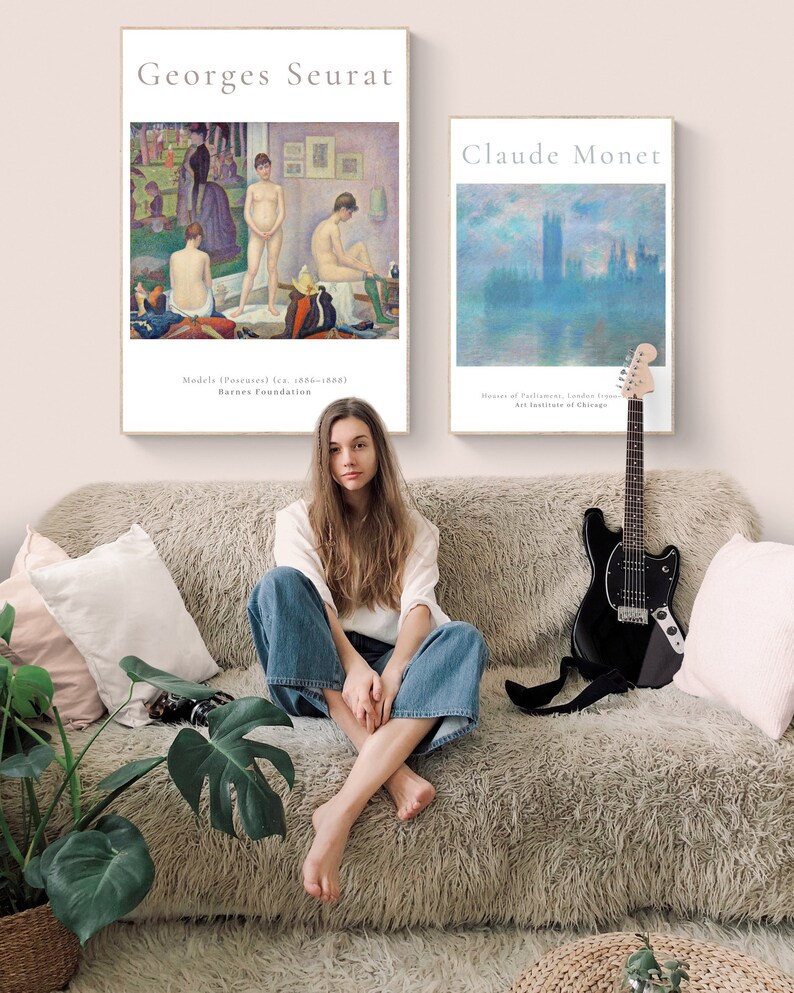 Georges Seurat Poster Digital Download Georges Seurat - Etsy