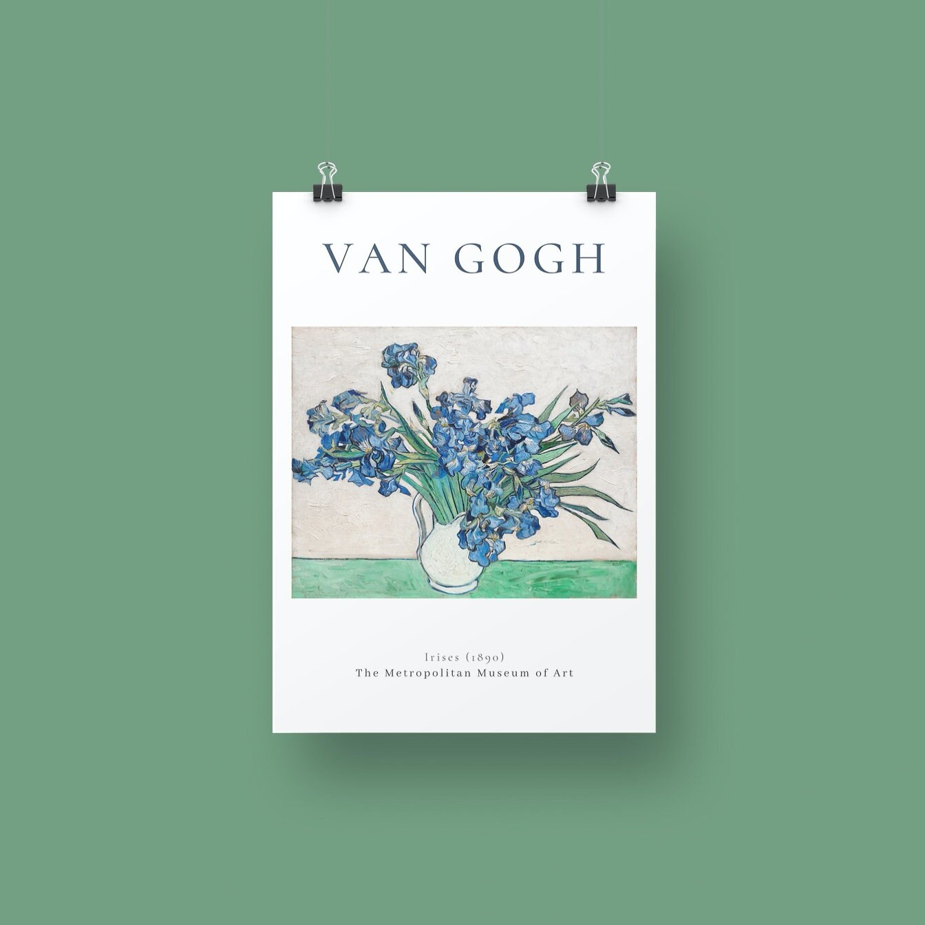 Vincent Van Gogh Poster Digital Download Van Gogh Print - Etsy