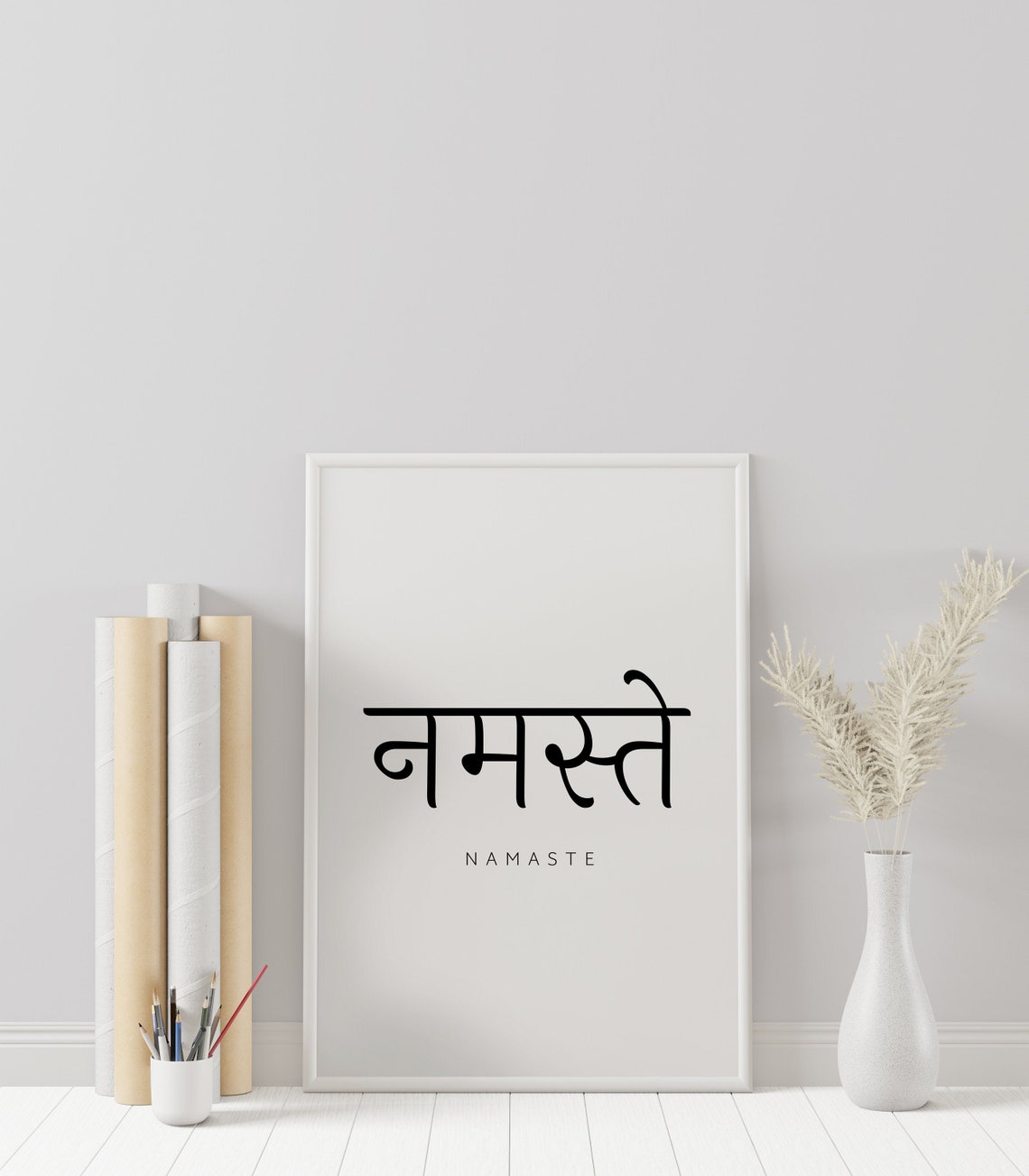 Printable Namaste Poster Namaste Poster Wall Decor Living - Etsy