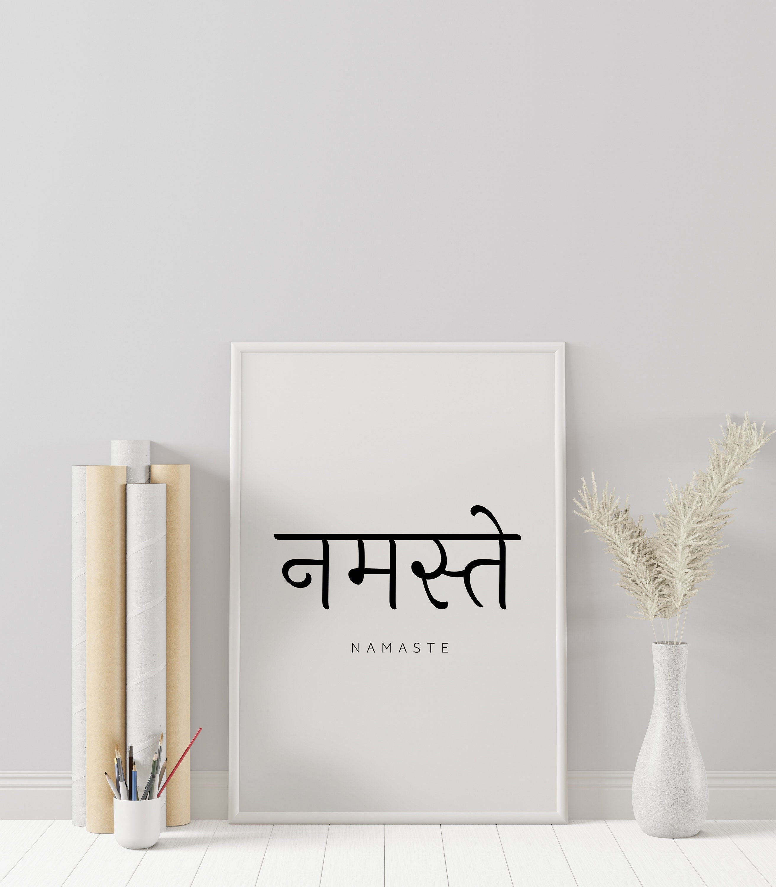 Namaste Sanskrit Calligraphy