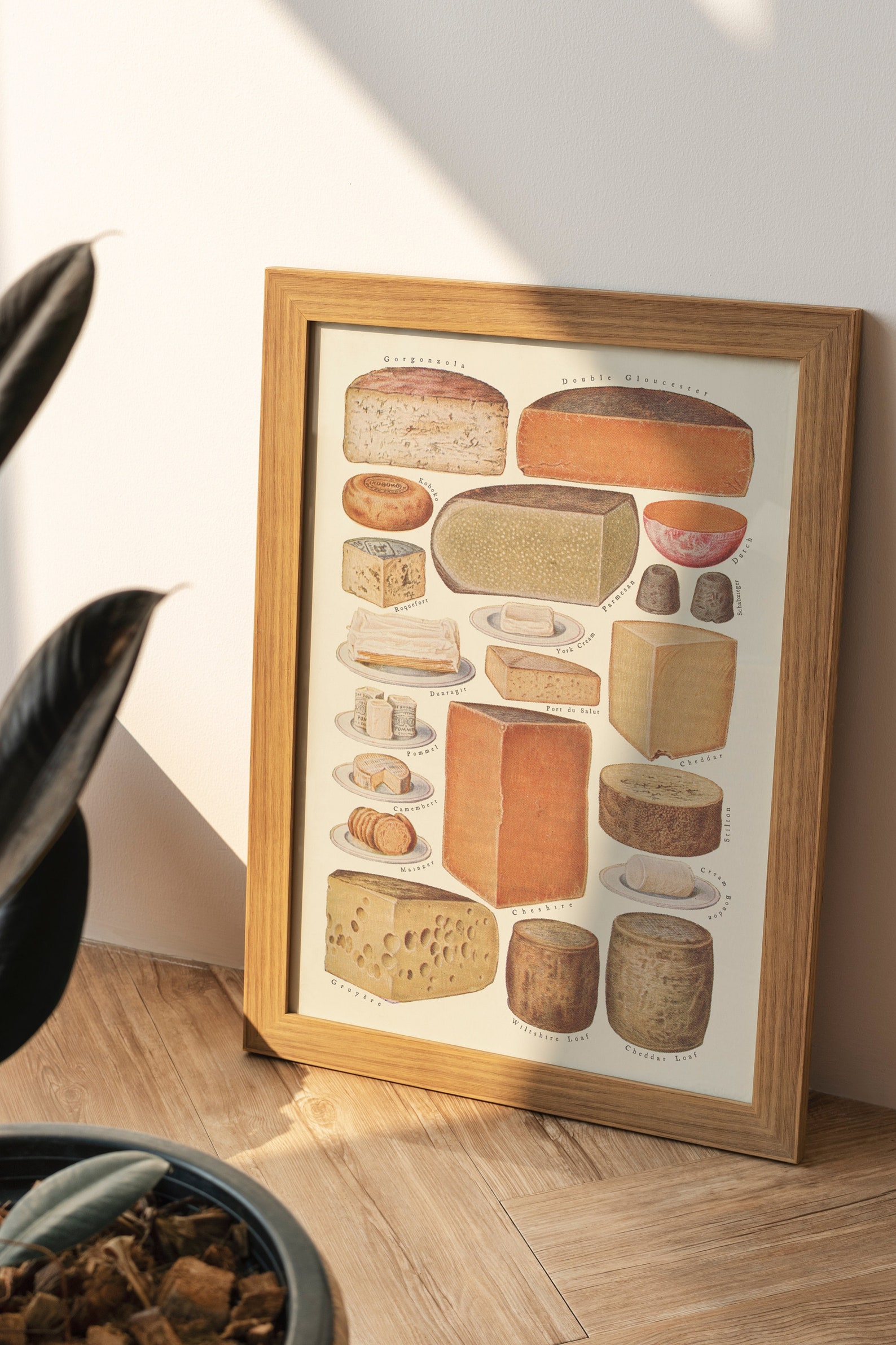 Printable Cheese Poster Cheese With Name Wall Decor Cheese - Etsy