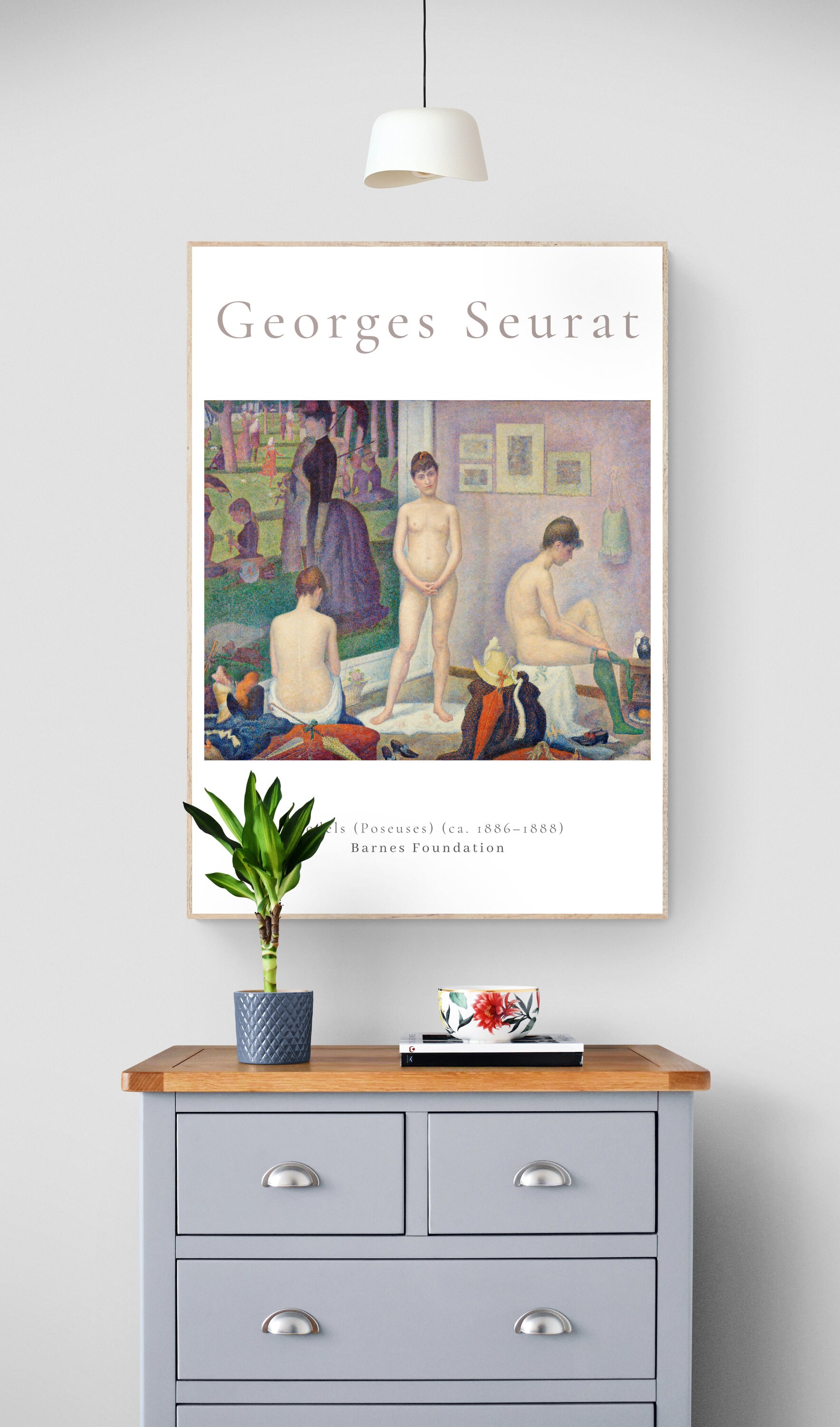 Georges Seurat Poster Digital Download Georges Seurat | Etsy