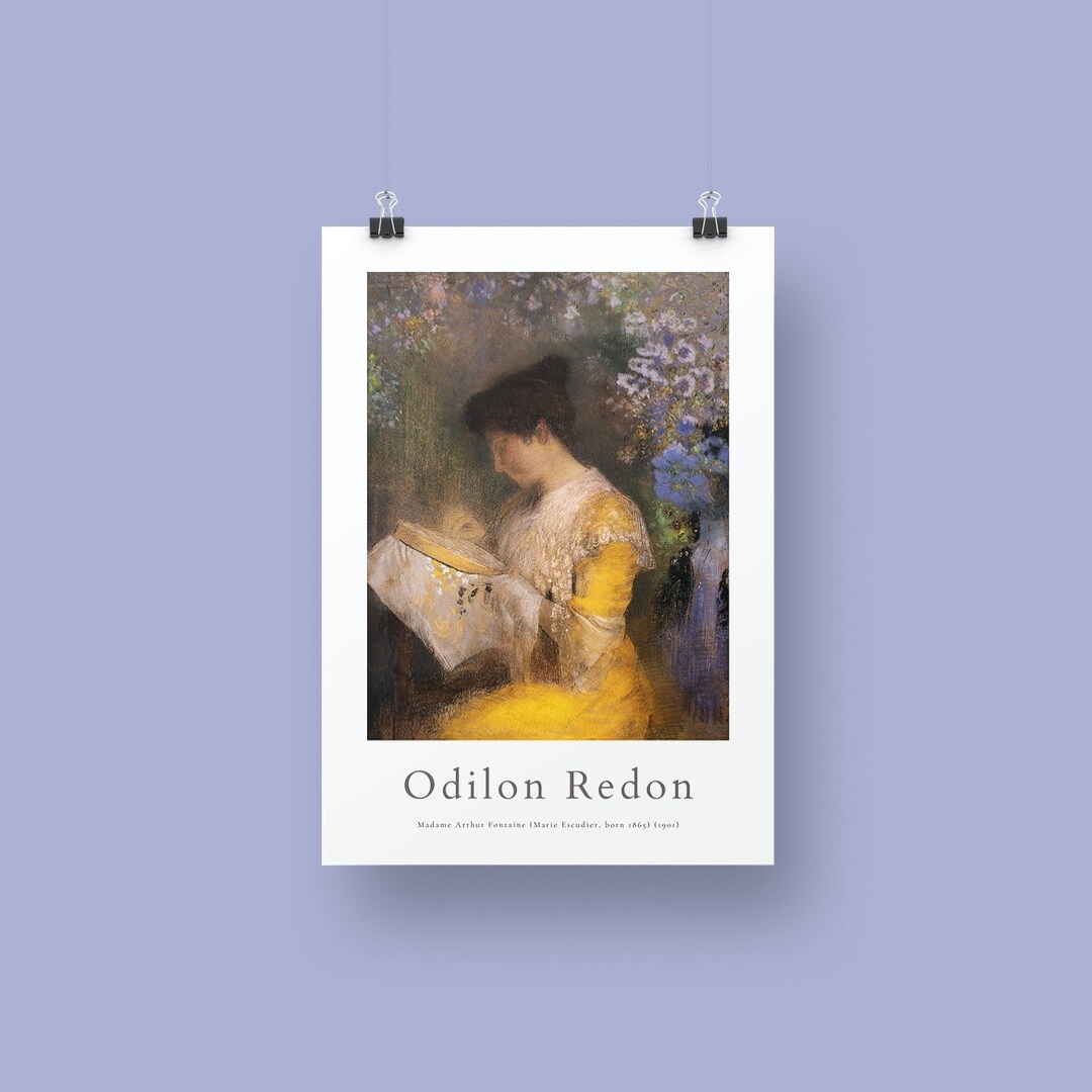 Odilon Redon Poster Digital Download Odilon Redon Print - Etsy