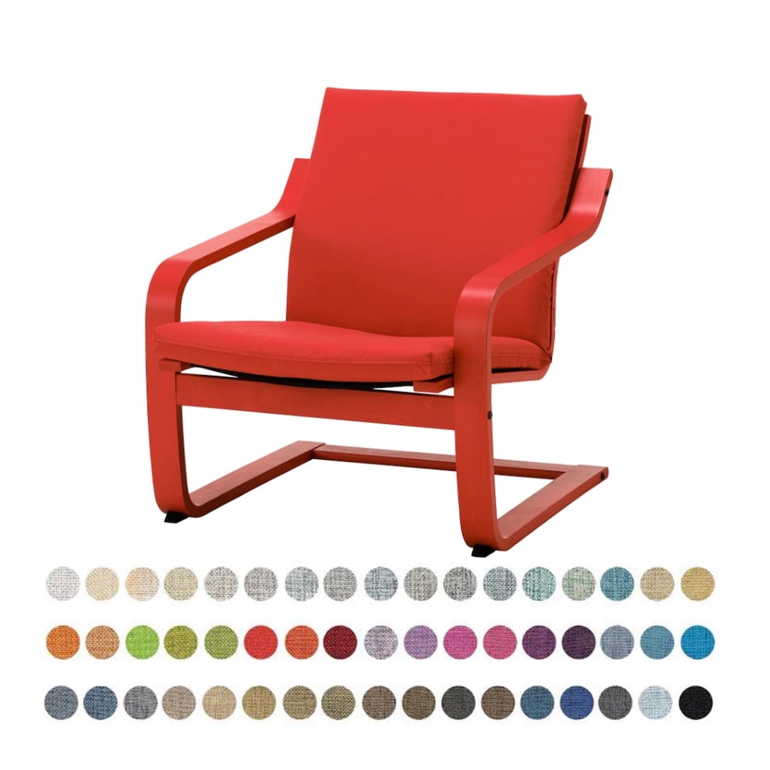 Poang Low Back Armchair Cover, Custom Made to Fit Poang Low Back ...