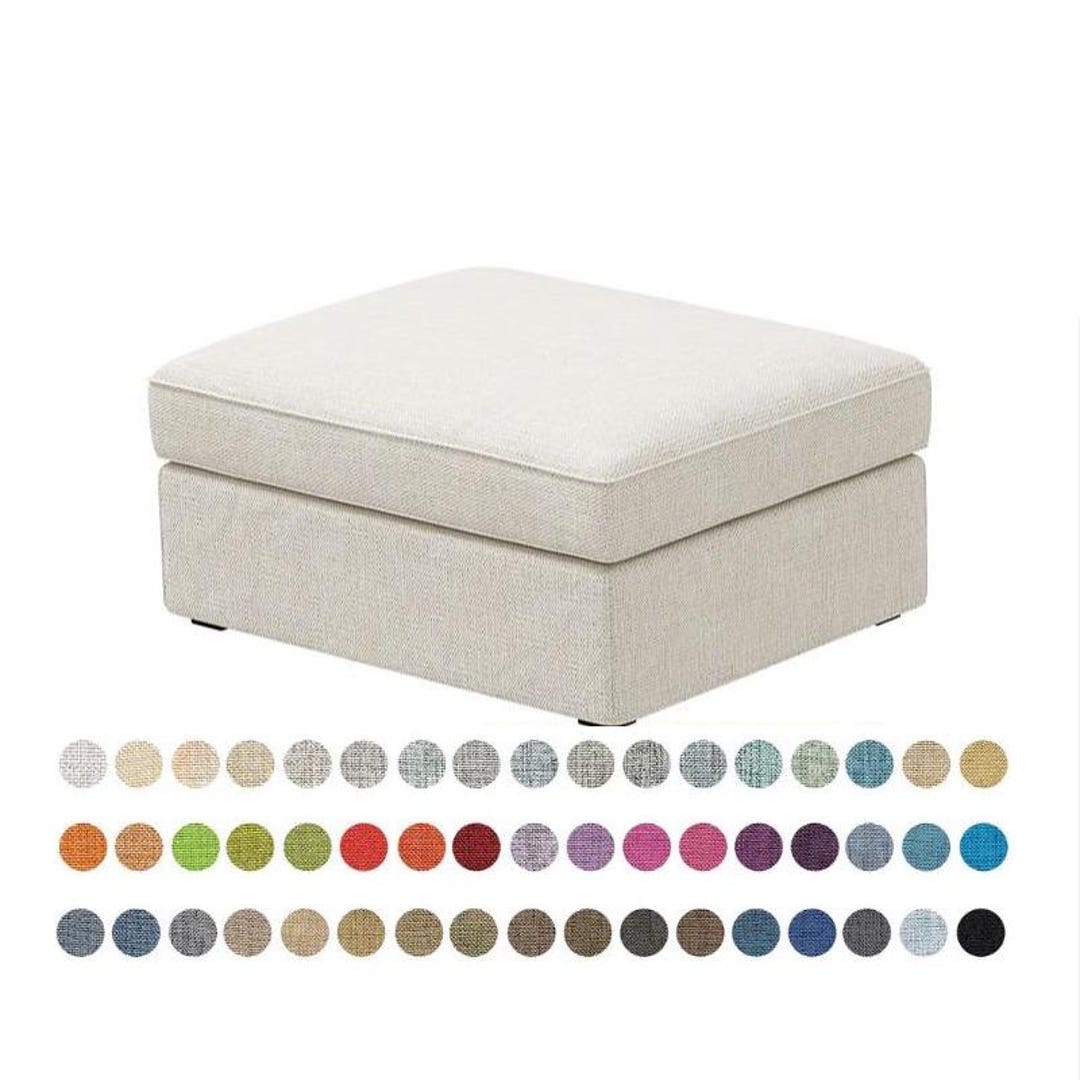 Kivik Ottoman Cover, Custom Made Covers to Fit Kivik Footstool Cover ...