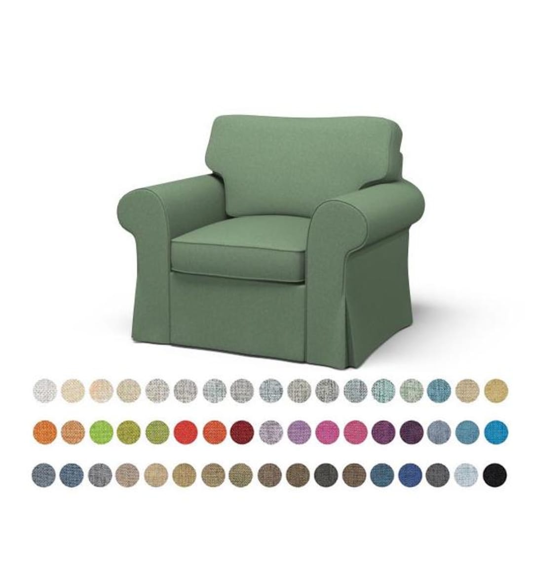 Ektorp Armchair Covers, Custom Made Covers,400 Fabric Options ...