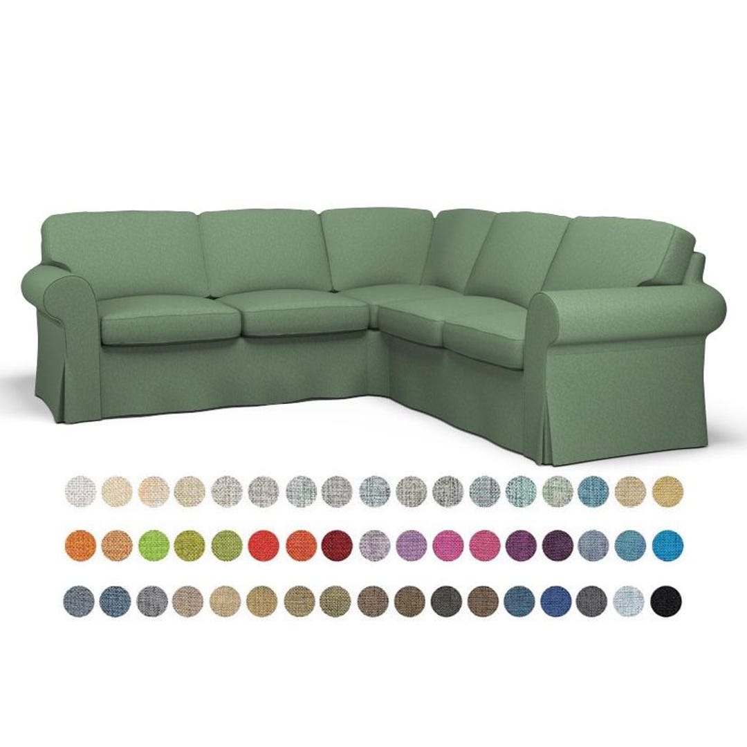 UPPLAND Sectional 4-seat Corner Sofa / Custom Made Cover to Fit UPPLAND ...