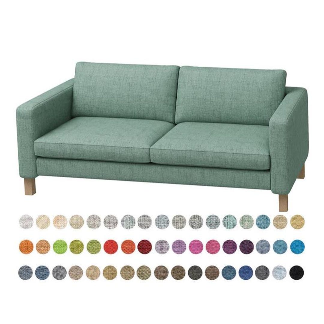 Karlstad 2 Seat Sofa Covers Custom Covers Made to Fit Karlstad, Custom ...