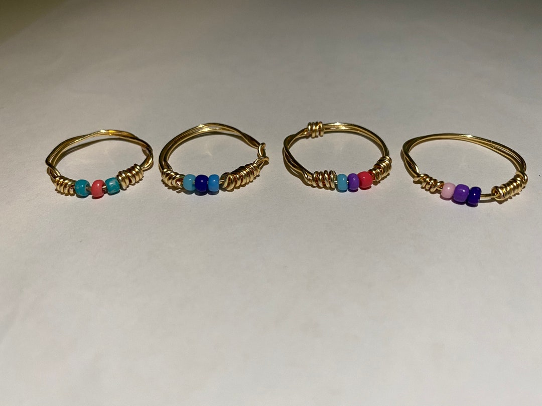 Zierliche Meer Perle Draht Ring - Etsy.de