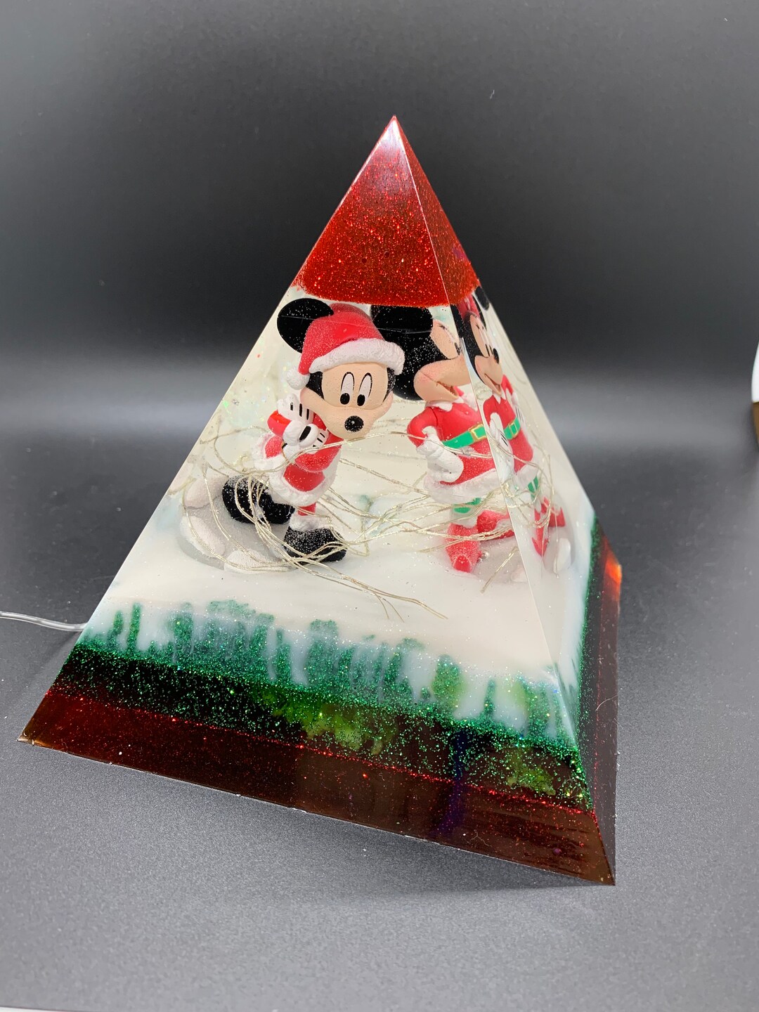 Mickey Christmas Pyramid - Etsy