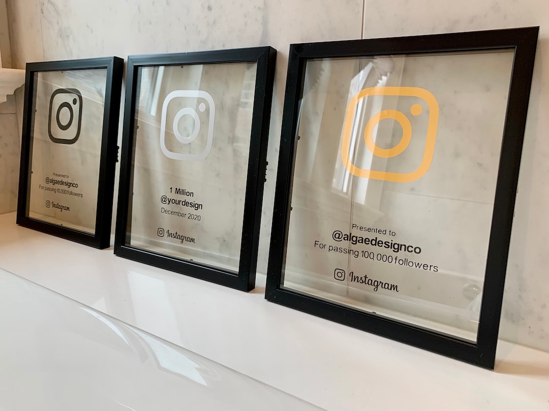 Custom Awards | Tiktok, Instagram, Spotify, Twitch, Twitter | 8x10 ...