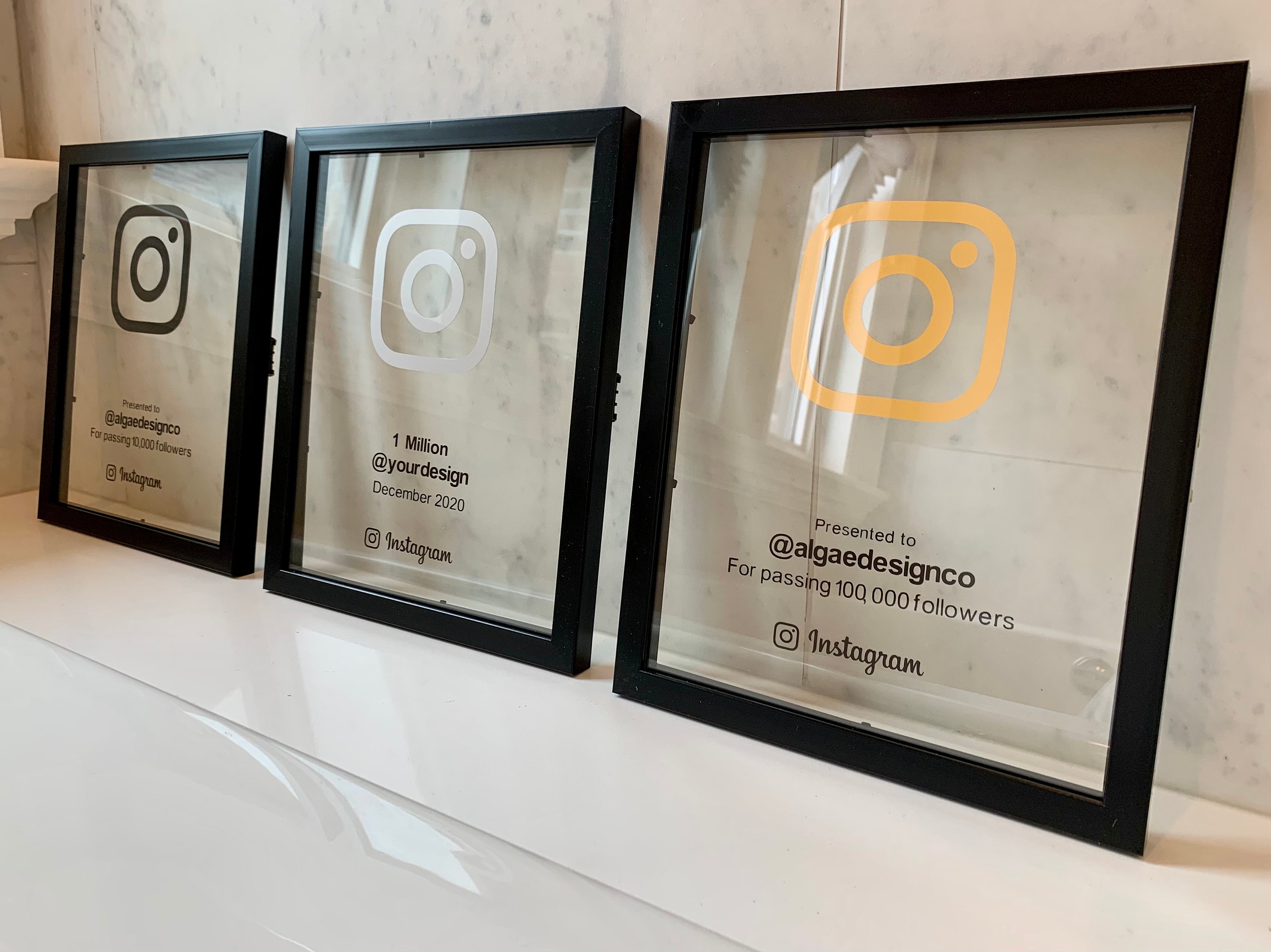 Custom Awards | Tiktok, Instagram, Spotify, Twitch, Twitter | 8x10 ...