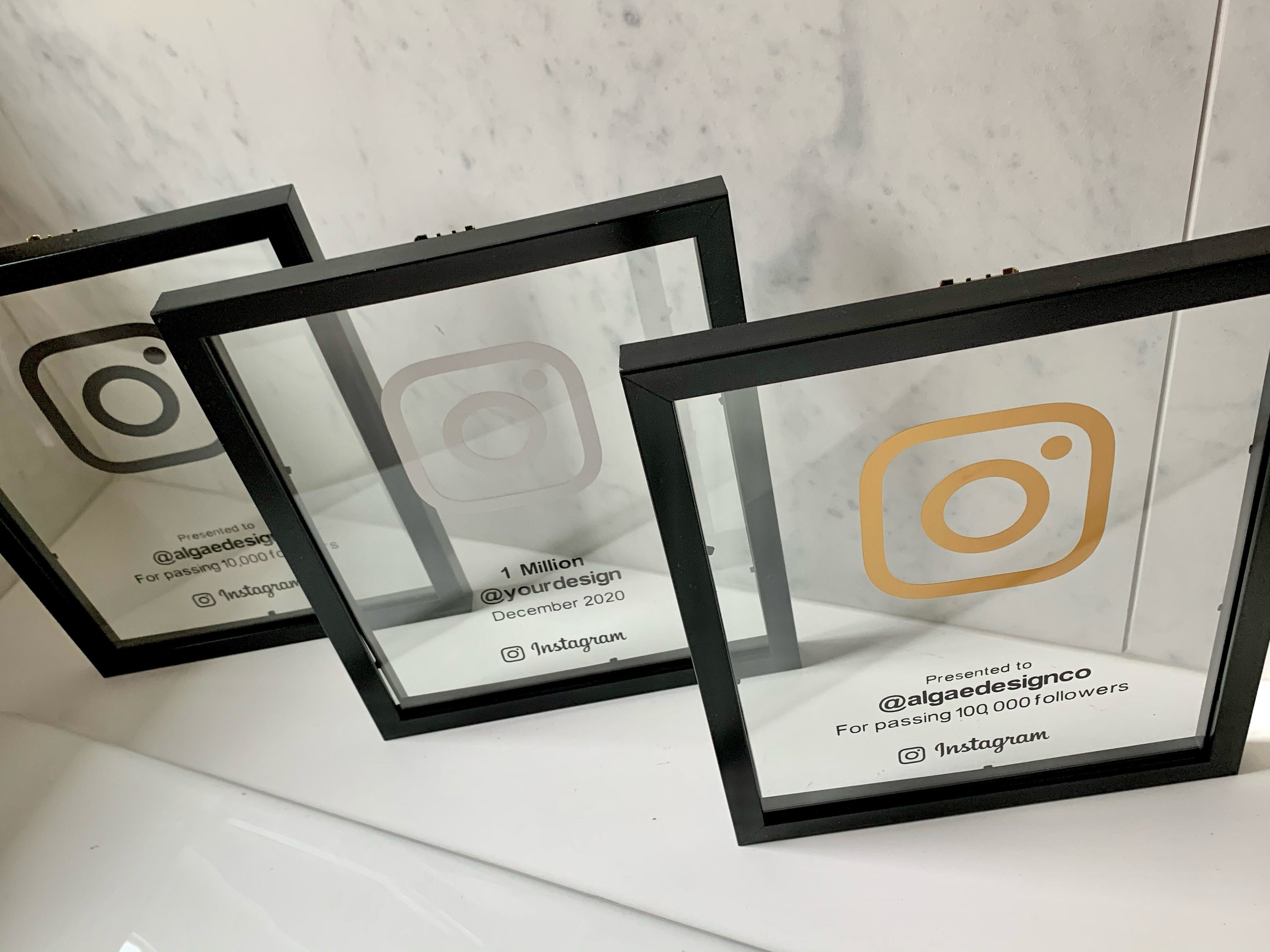 Custom Awards | Tiktok, Instagram, Spotify, Twitch, Twitter | 8x10 ...