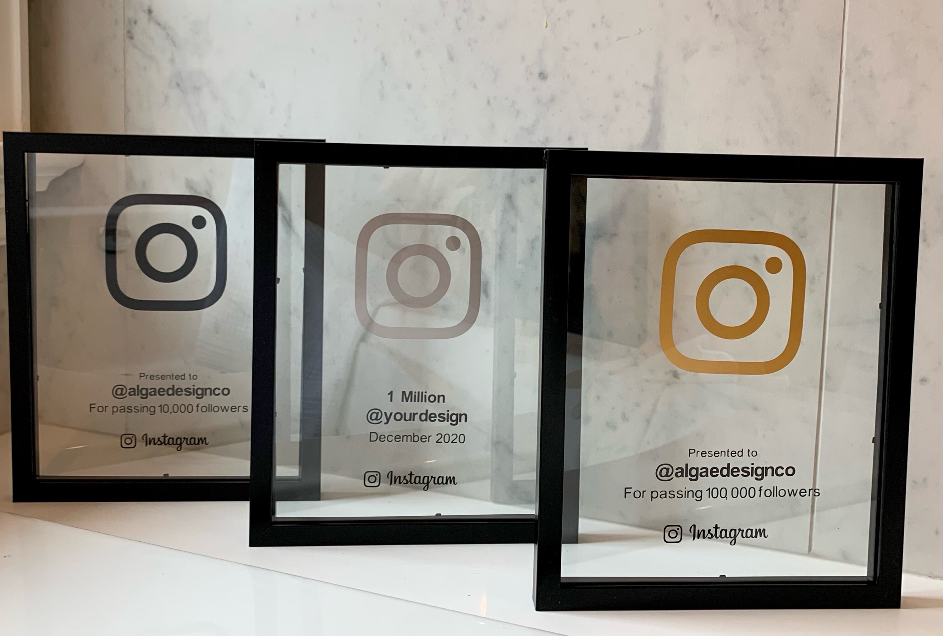 Custom Awards | Tiktok, Instagram, Spotify, Twitch, Twitter | 8x10 ...