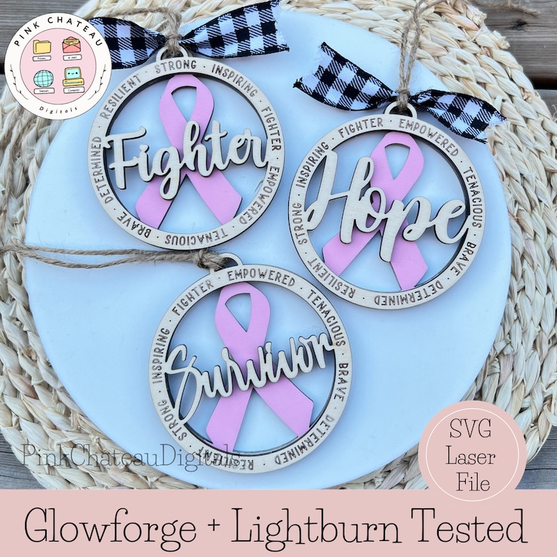 Svg Laser Cancer - Etsy