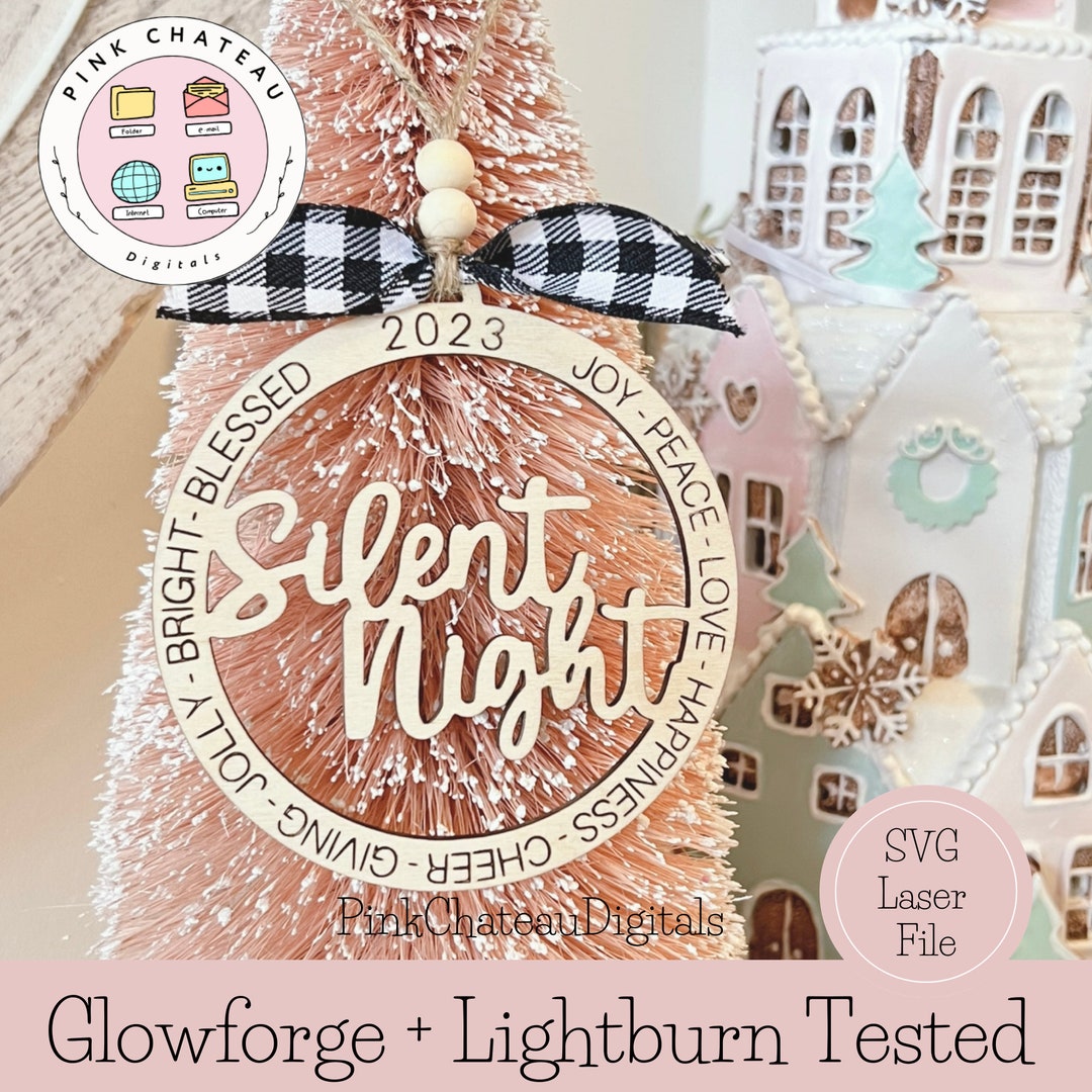 Silent Night | QUICK Score | SVG Laser Cut File | Inspirational ...