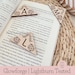 Wood Book Page Marker Saver Corners | SVG Laser Engraved Cut File ...