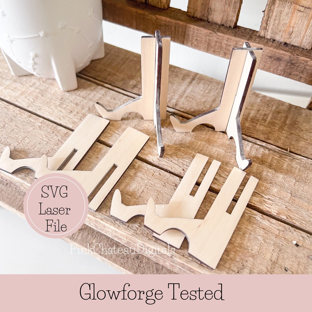 Mini 1/8 Thickness Easel Stand SVG Digital Laser - Etsy Canada