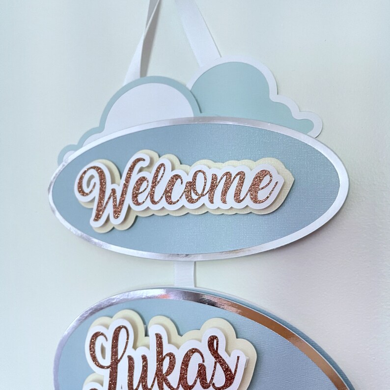 Baby Hospital Sign Door, House Name Signs, Pregnancy Announcement ...
