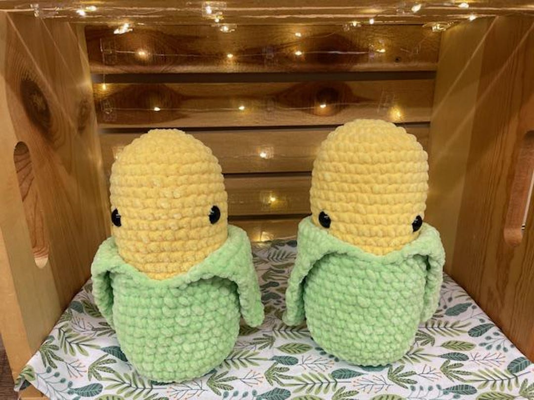 Crochet Plushie Corn on the Cob - Etsy