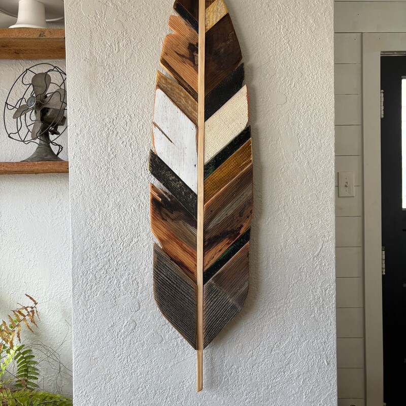Feather Art - Etsy