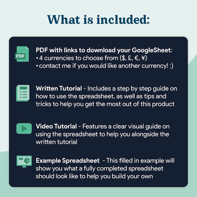 Savings Tracker Spreadsheet | Sinking Funds Googlesheets Template ...