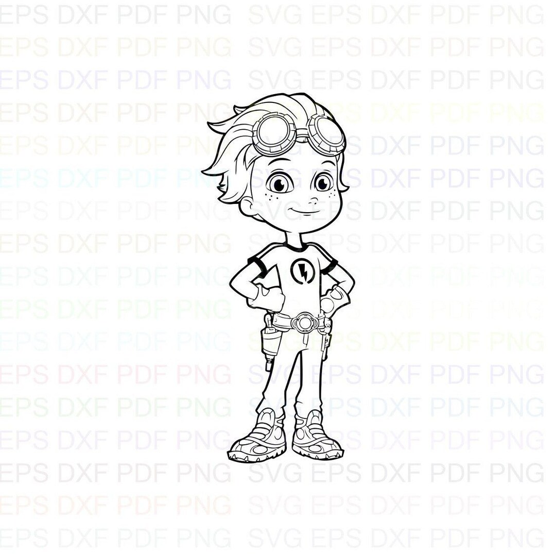 Rusty_rivets Svg Outline Dxf Eps Pdf Png, Cricut, Cutting File, Vector ...