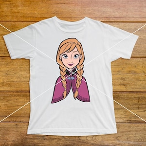 Frozen_anna Svg Dxf Eps Pdf Png, Cricut, Cutting File, Vector, Clipart ...