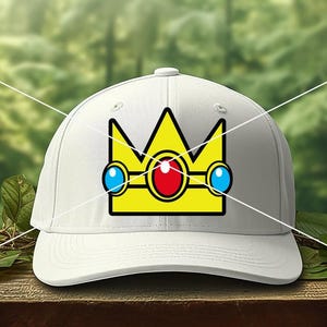 Princess_peach_crown Svg Dxf Eps Pdf Png, Cricut, Cutting File, Vector ...