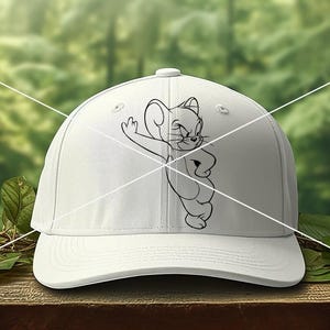 Jerry_3_tom_and_jerry Svg Outline Dxf Eps Pdf Png, Cricut, Cutting File ...