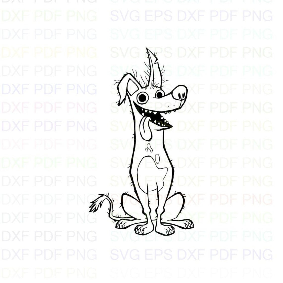 Dante_coco Svg Outline Dxf Eps Pdf Png, Cricut, Cutting File, Vector ...