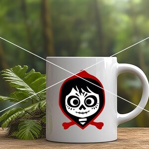 Coco_face_danger Svg Dxf Eps Pdf Png, Cricut, Cutting File, Vector ...