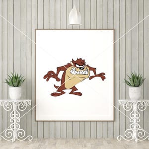 Taz_svg Svg Dxf Eps Pdf Png, Cricut, Cutting File, Vector, Clipart ...