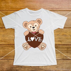 Duffy_the_bear_love_duffy_and_friends Svg Dxf Eps Pdf Png, Cricut ...