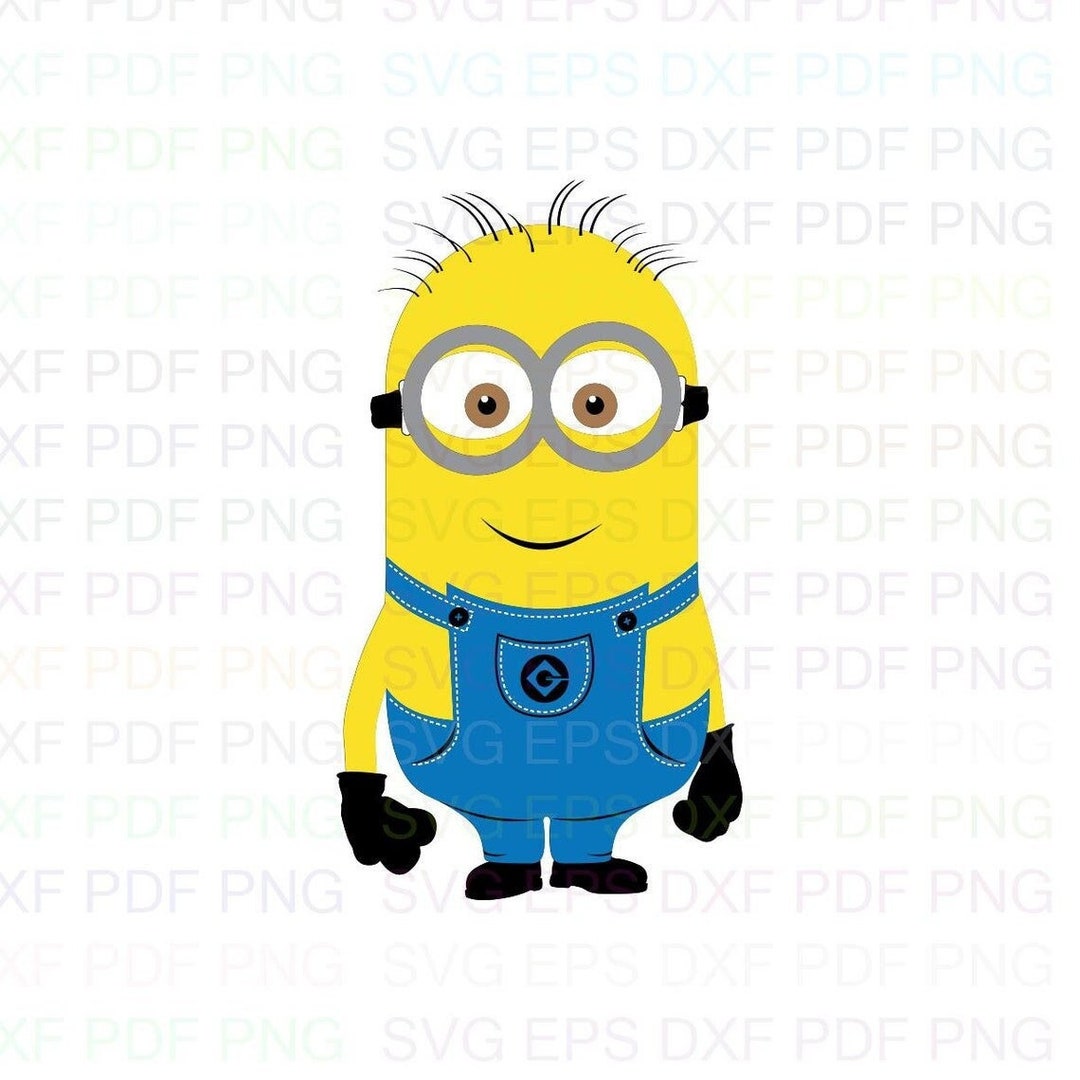 Minion_despicable_me Svg Dxf Eps Pdf Png, Cricut, Cutting File, Vector ...