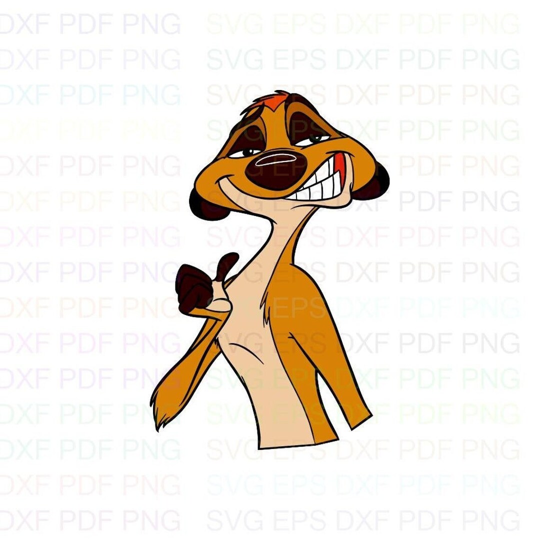Pumbaa_timon_and_pumbaa_32 Svg Dxf Eps Pdf Png, Cricut, Cutting File ...