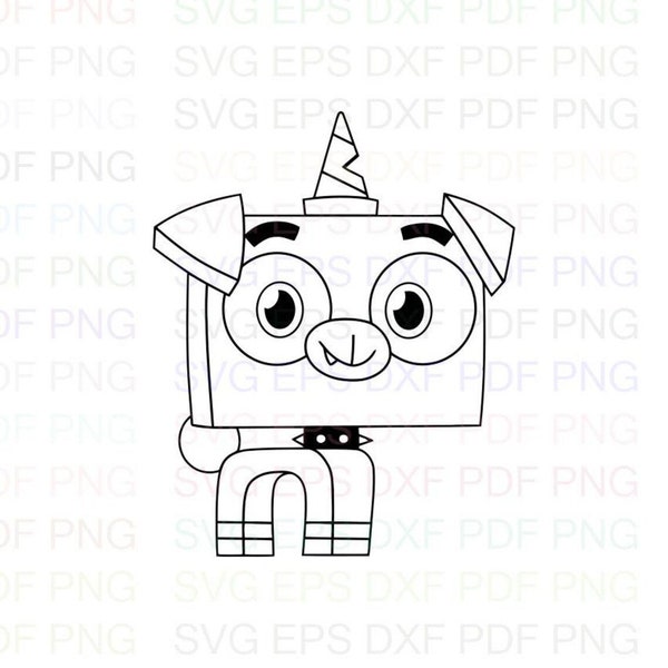 Unikitty Svg - Etsy