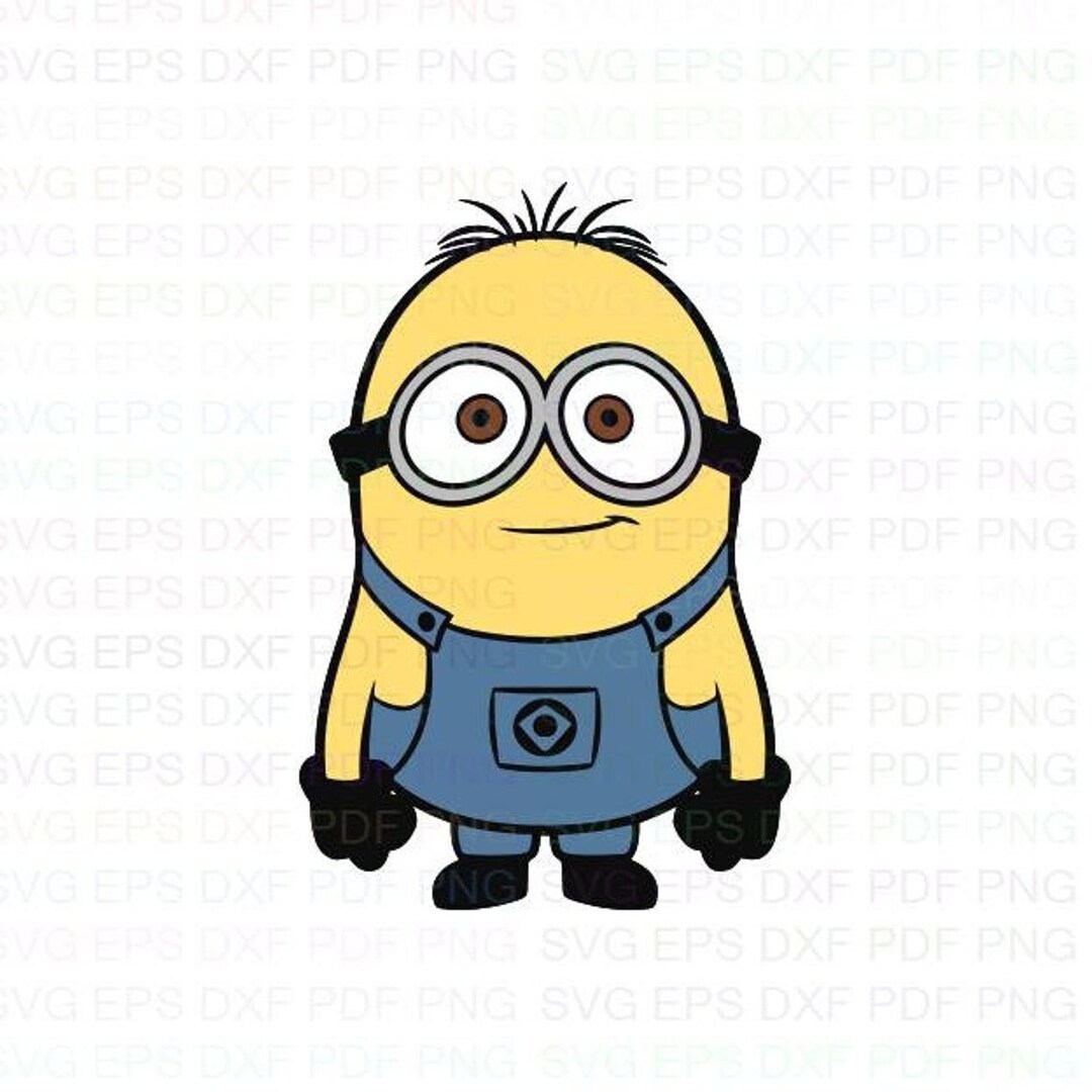 Minion_2_despicable_me Svg Dxf Eps Pdf Png, Cricut, Cutting File ...