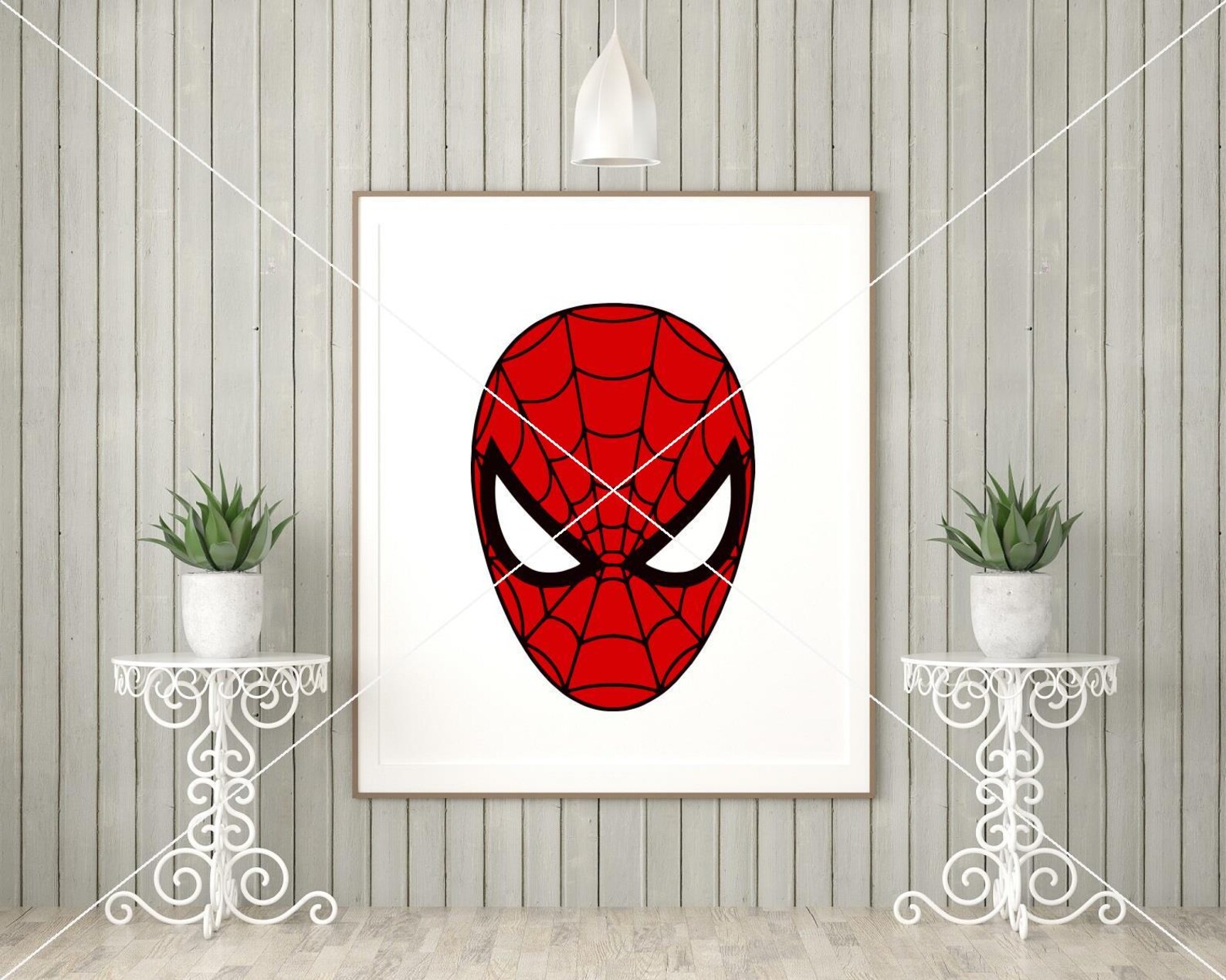 Spider_Man_Face_2, Dxf Eps Pdf Png, Cricut, Plotterdatei, Vektor ...