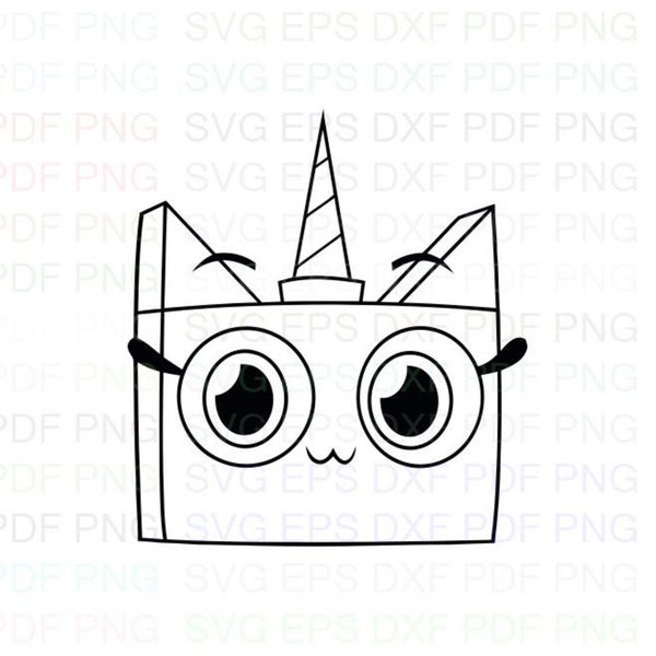 Unikitty Svg - Etsy